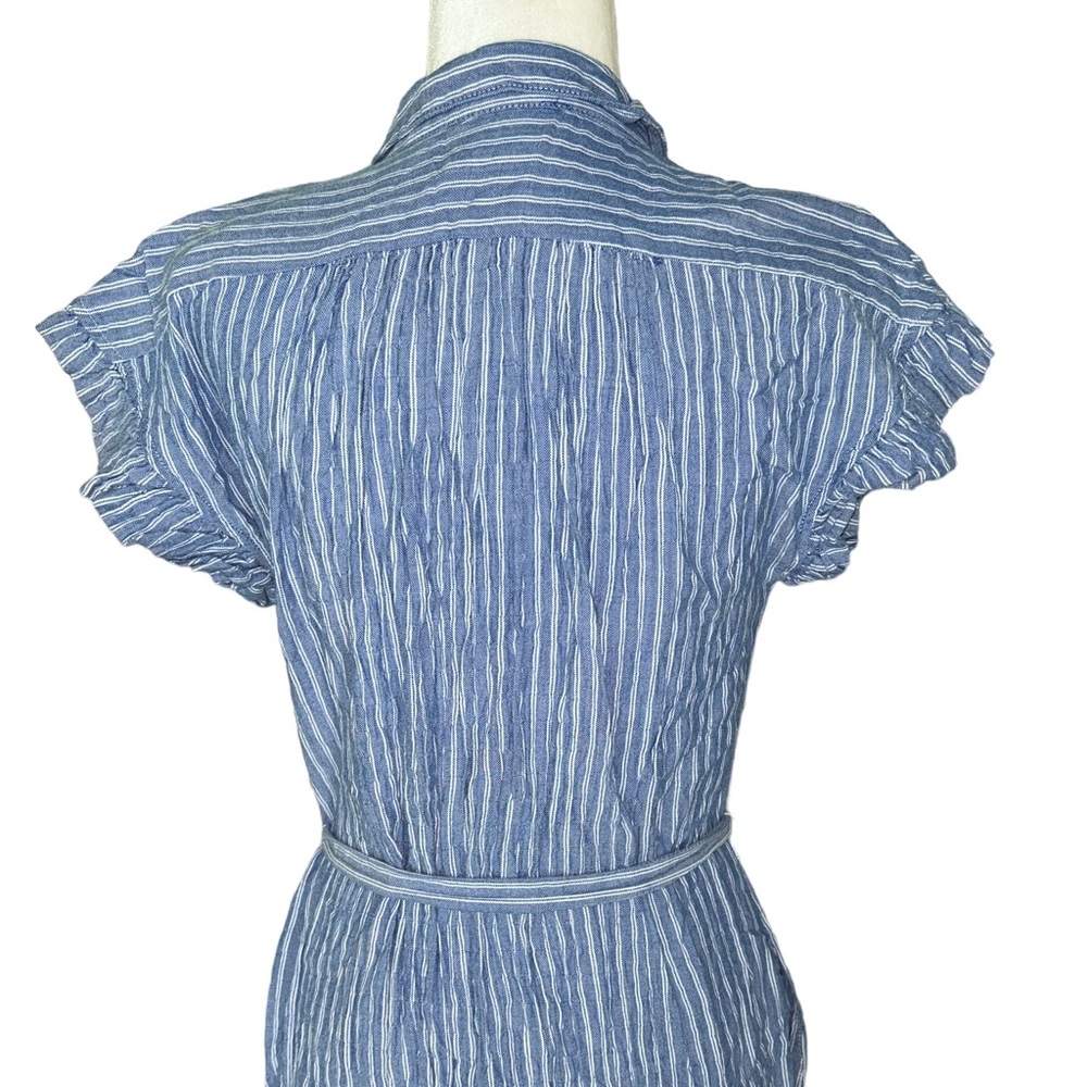 Anthro Isabella Sinclair Piper Flutter Sleeve Tie Wai… - Gem